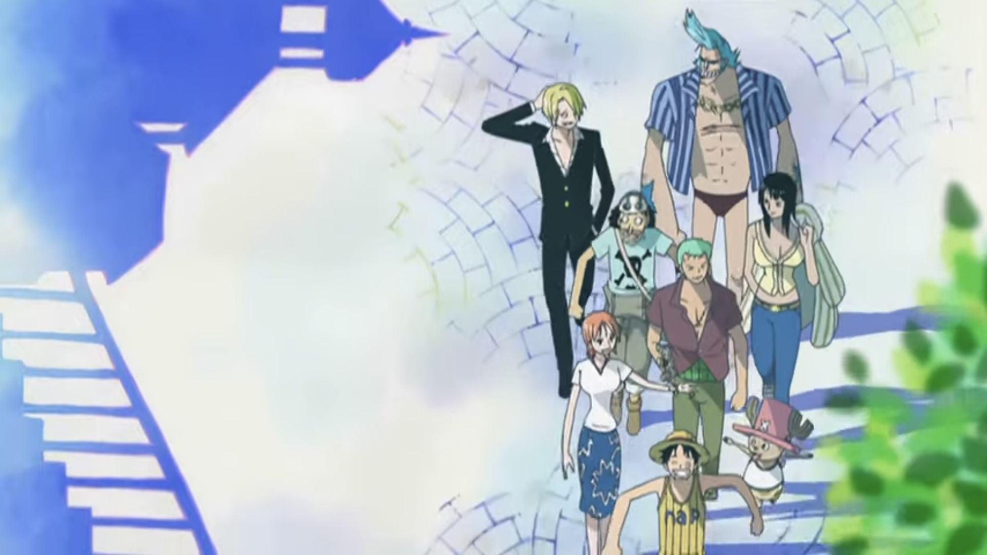 투디갤 - 원피스 오프닝 중에 개펭적으로 좋아하는거