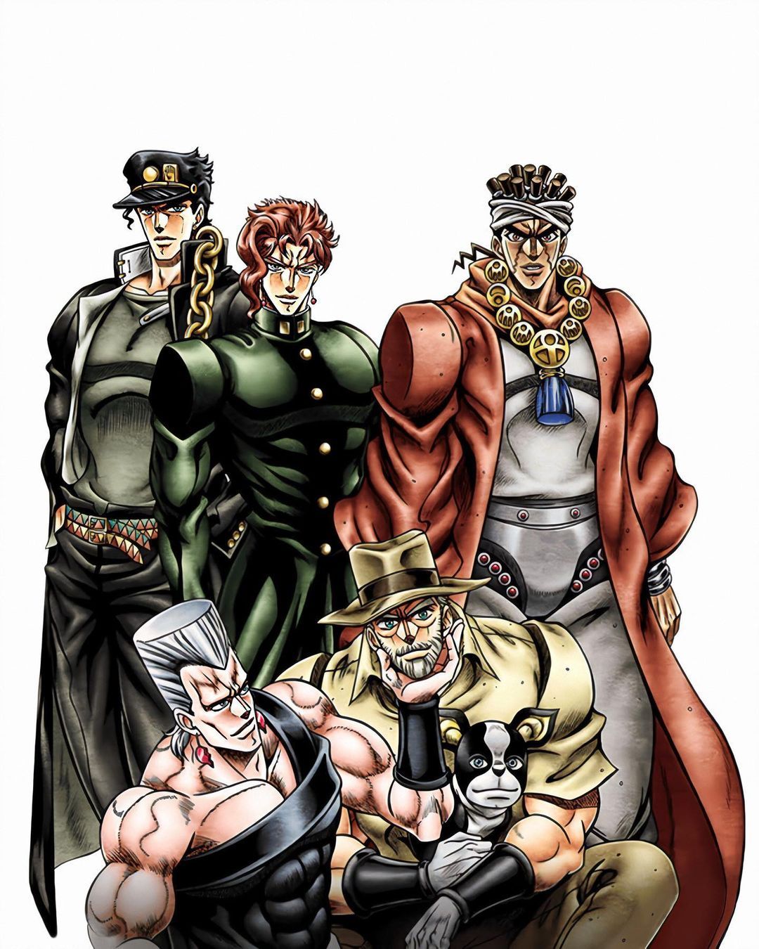 투디갤 - 죠죠3에서 스타크루들은 왜 다들 서로 성씨로 불렀던걸까